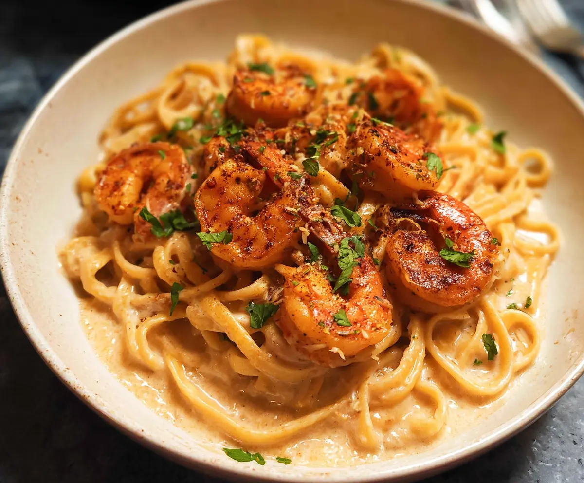 Delicious Cajun Shrimp Alfredo Recipe