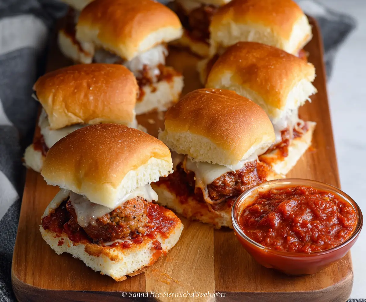 Game Day Meatball Sliders Recipe | Perfect Party Snack