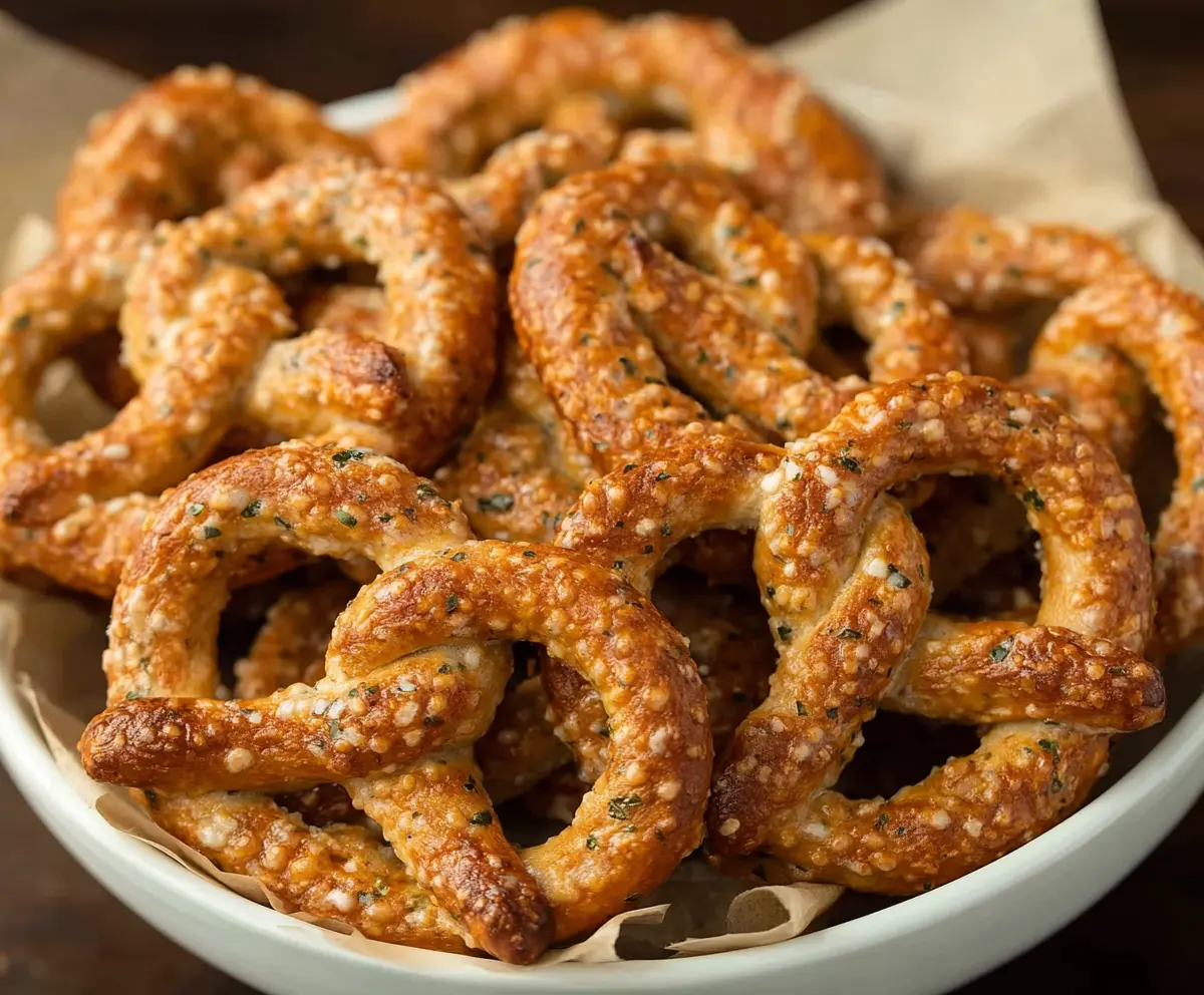 Delicious Garlic Ranch Pretzels Recipe