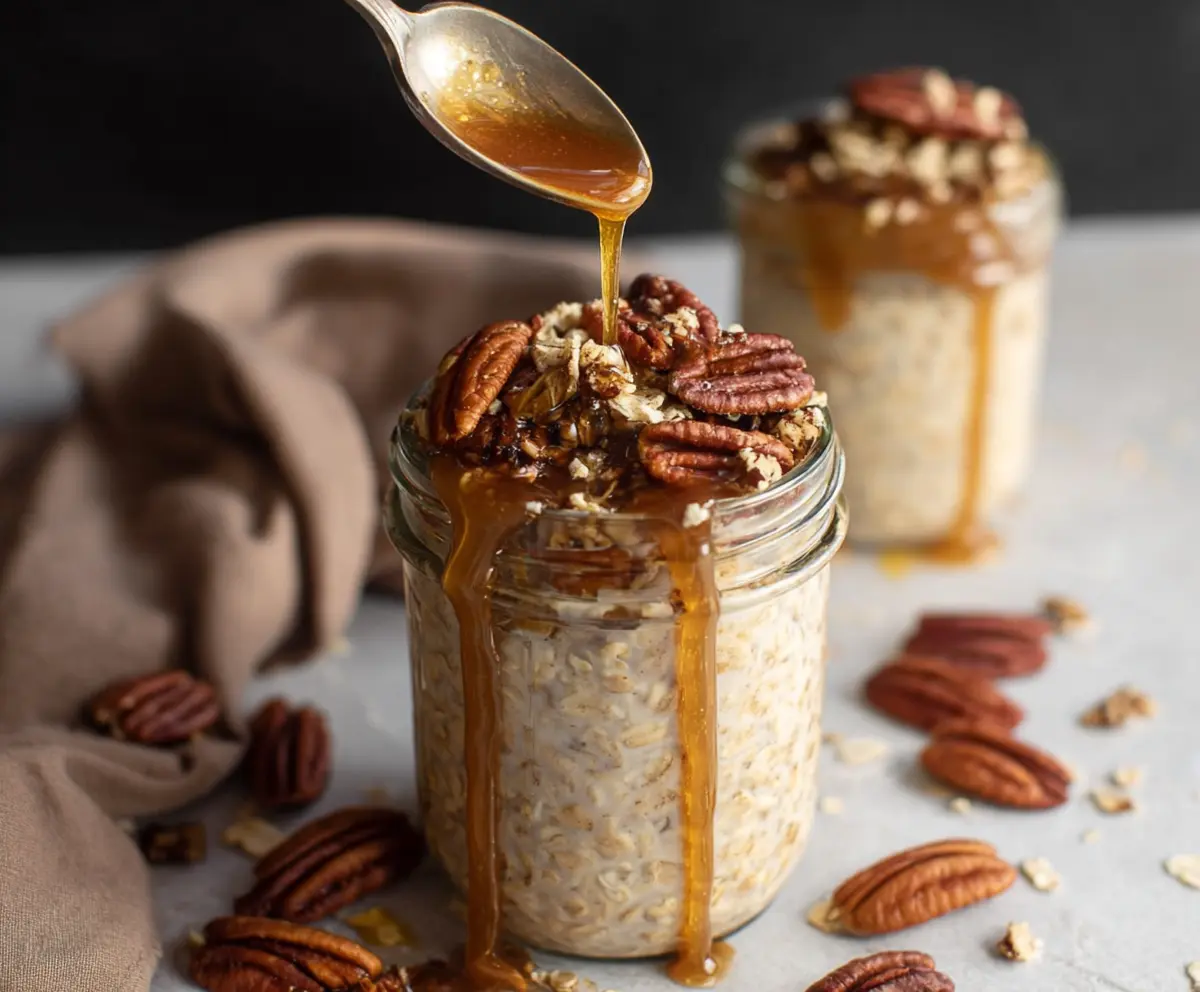 Maple Praline Overnight Oats Recipe | Delicious & Easy