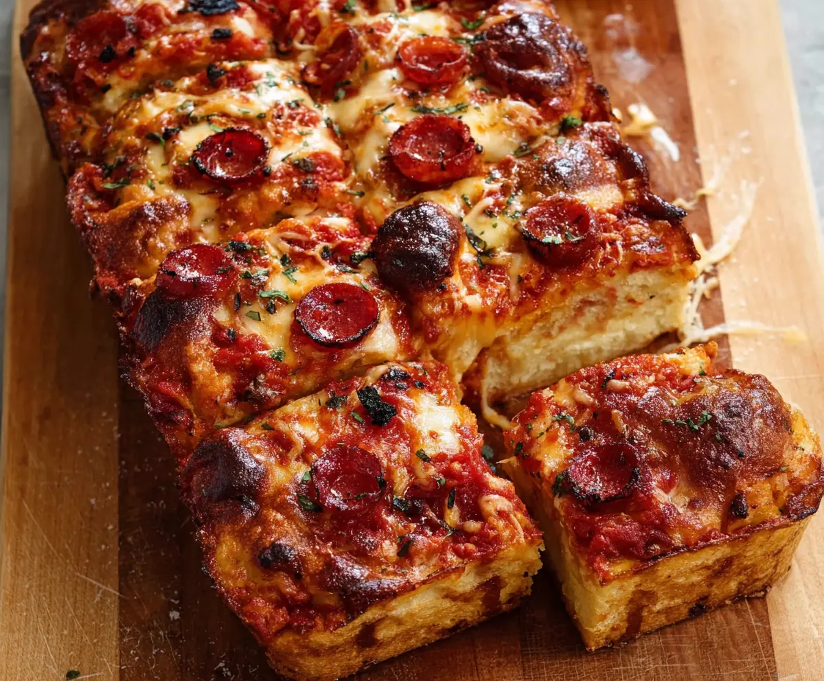 Delicious Pizza Bread Recipe | Easy & Tasty