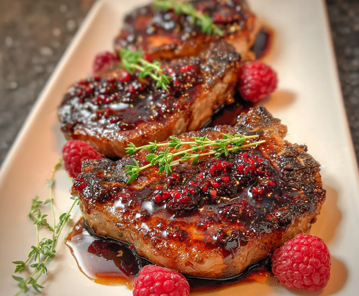 Delicious Raspberry Glazed Pork Chops Recipe